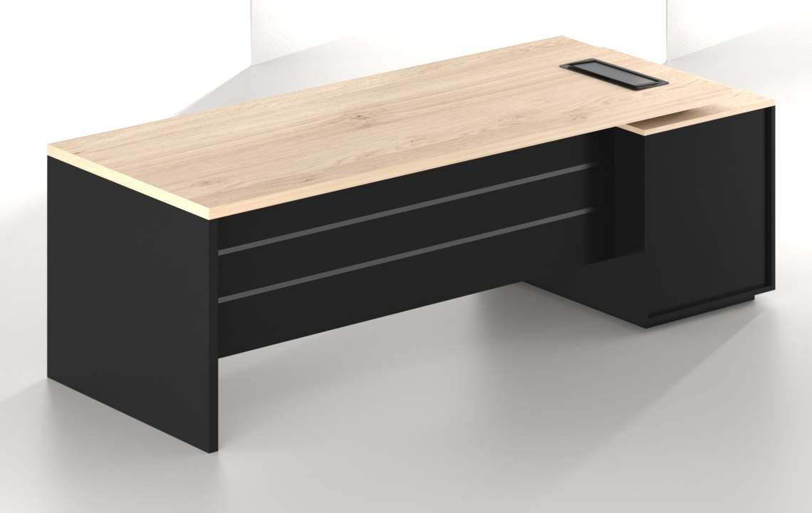 Tron Straight executive Desk | Highmoon Furniture | Buy Now