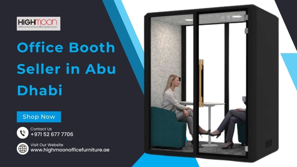 Premier Office Booth Seller in Abu Dhabi | Booths & Pods