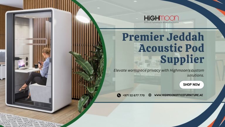 Acoustic Pods Supplier in Jeddah: Premier Pod Supplier