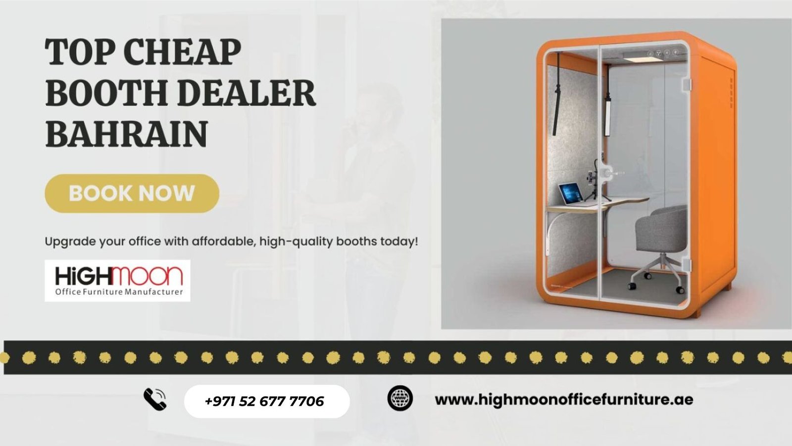 Cheap Booth Dealer in Bahrain | Affordable Office Solutions